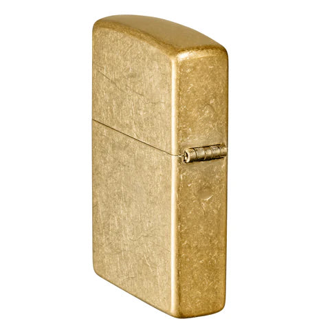 Zippo Tumbled Brass 49477 - Fourteen Ninety Two