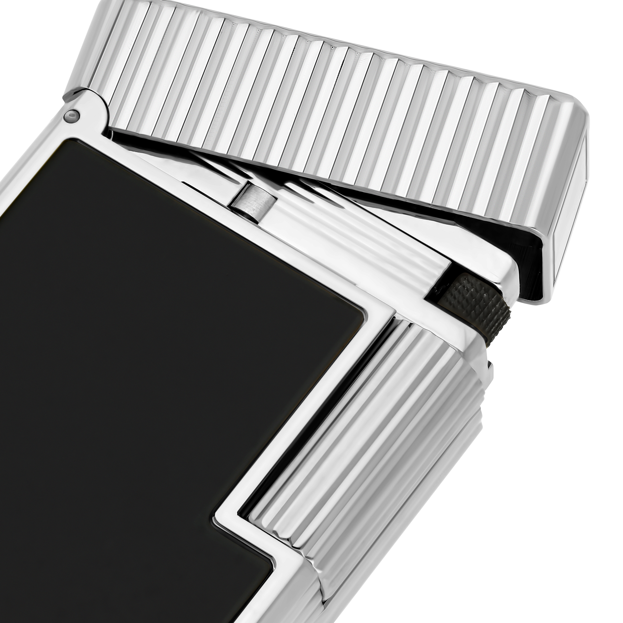 S.T. Dupont Lighter LINE 1 Vertical Lines Black/Pall C14121 - Fourteen ...