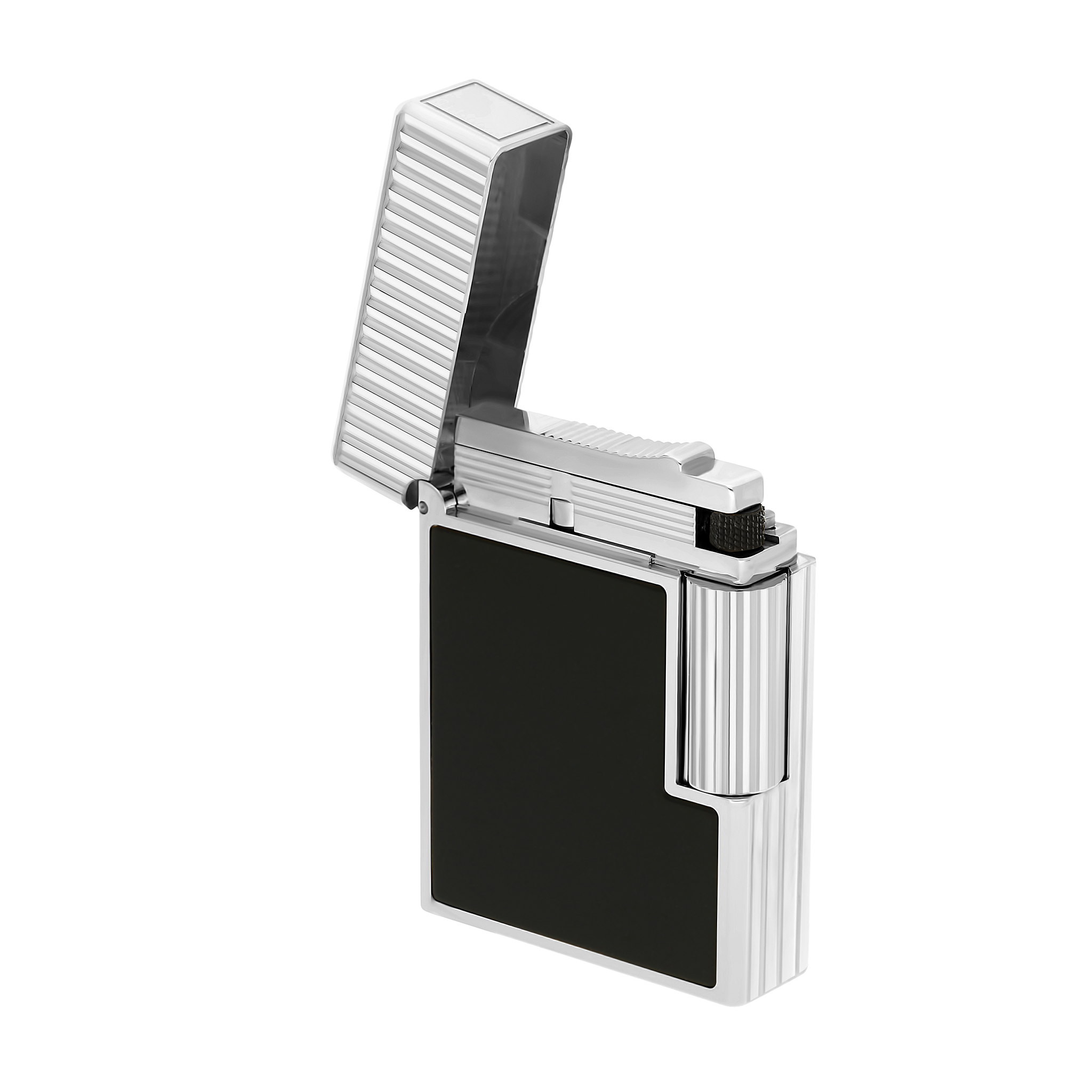 S.T. Dupont Lighter LINE 1 Vertical Lines Black/Pall C14121 - Fourteen ...