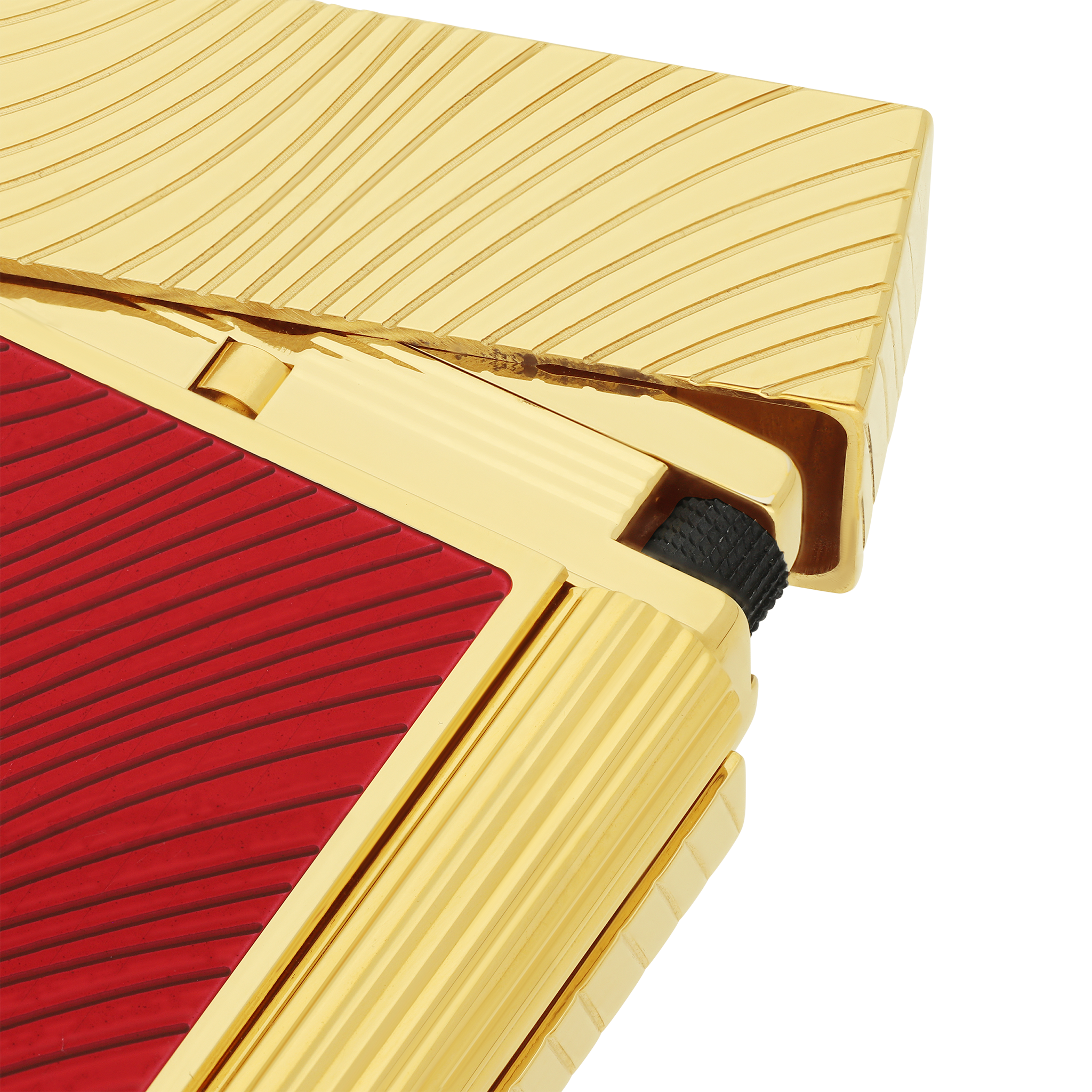 S.T. Dupont LIGNE 2 LIGHTER HORSE RED/YGD - C16080CL - Fourteen Ninety Two