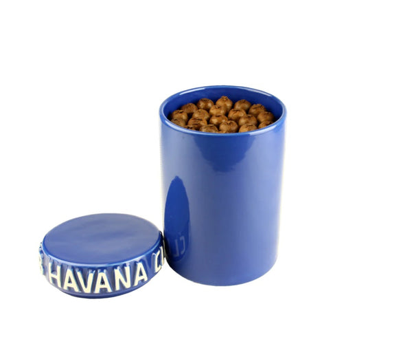 Havana Club Humidor Jar - Gitane Blue/Bleu Gitane - Fourteen Ninety Two
